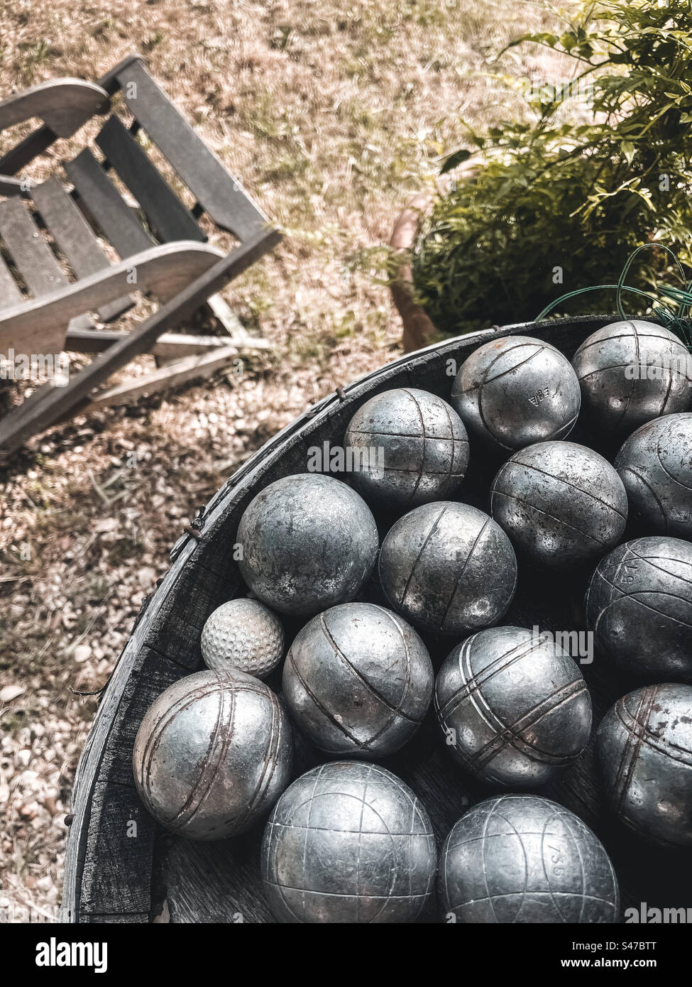 Petanque france hi-res stock photography and images - Alamy