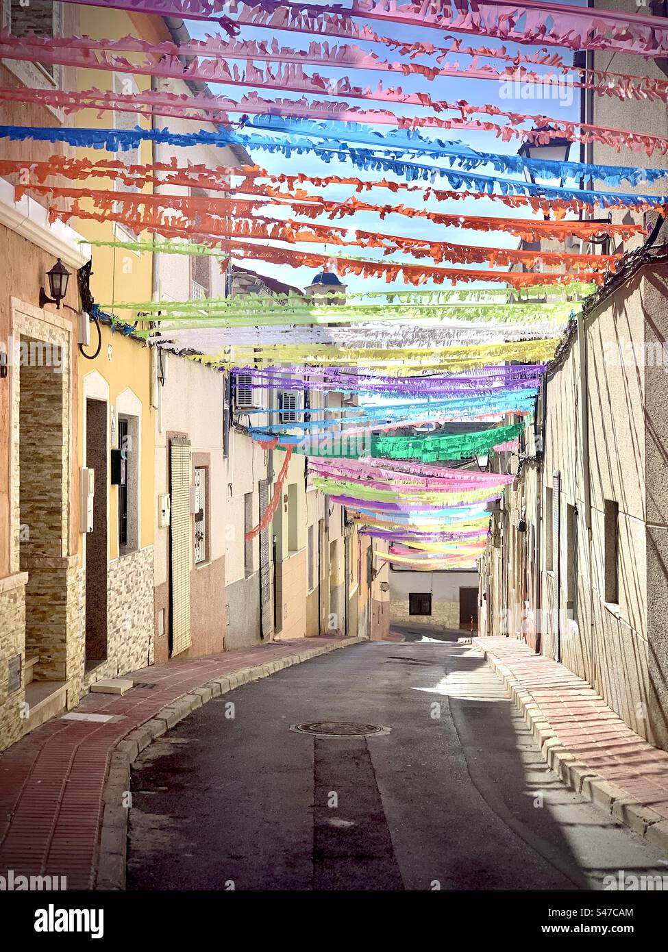 Monovar in Alicante, Spain, during fiestas Stock Photo - Alamy