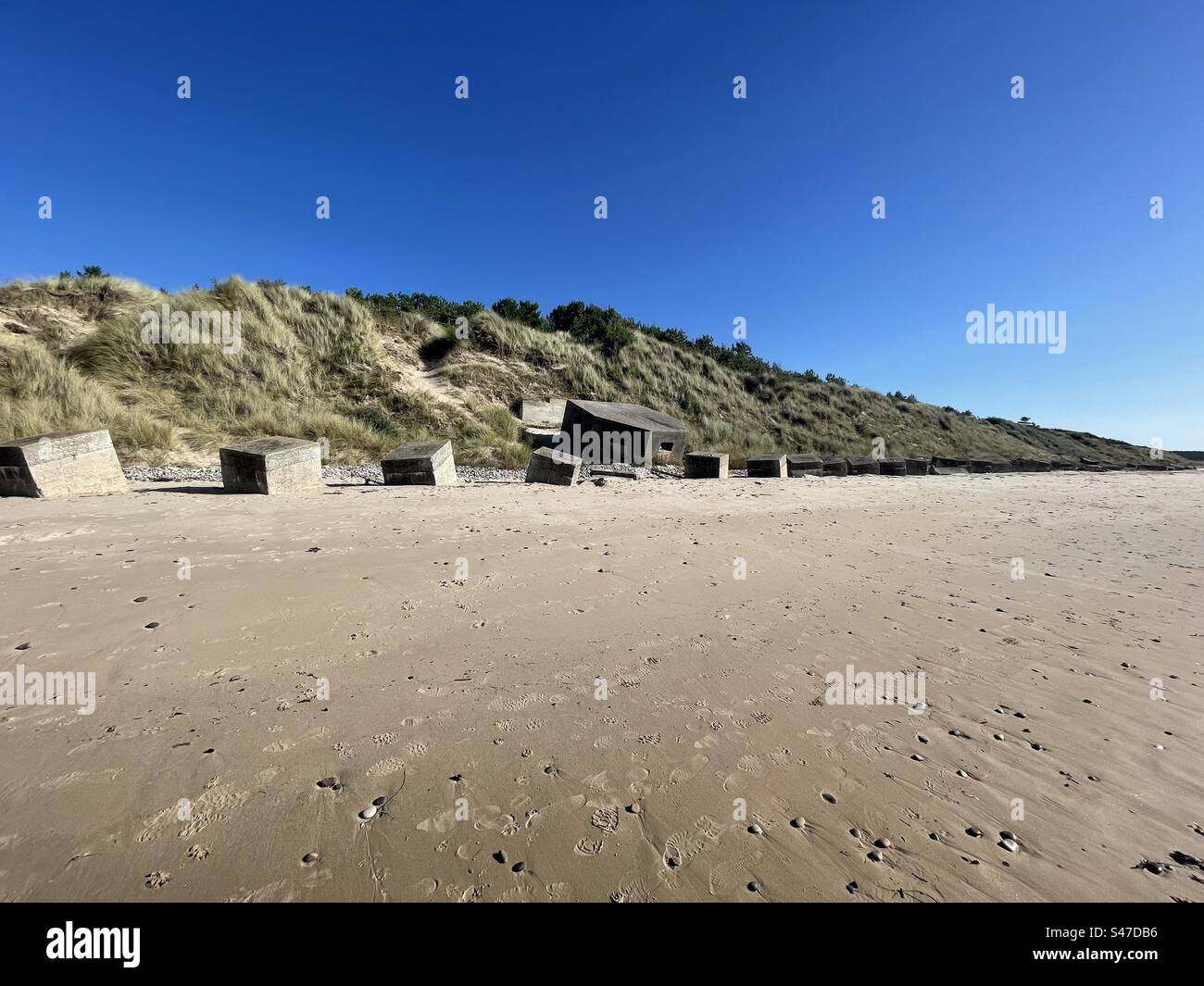 Bunker beach hi-res stock photography and images - Alamy