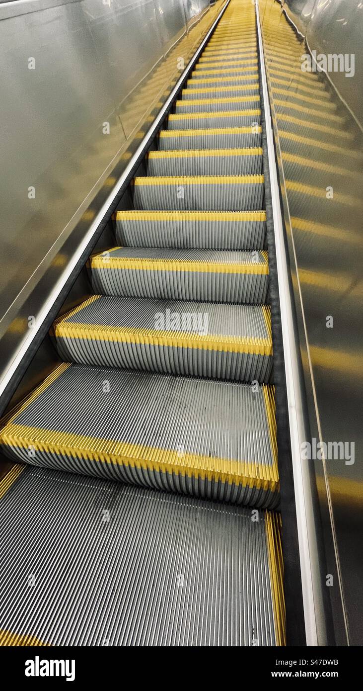 Yellow metal stairs hi-res stock photography and images - Alamy