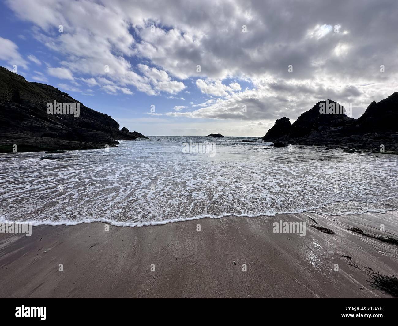 Soar Mill Cove Devon Stock Photo - Alamy