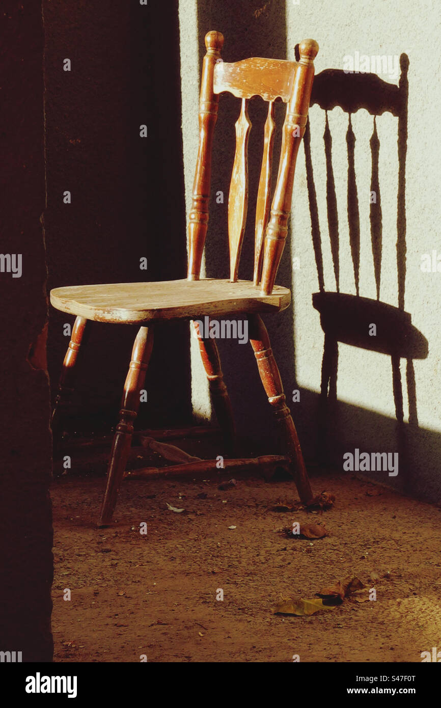 Chair shadow hi-res stock photography and images - Alamy