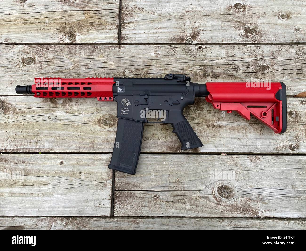 SA-C17 CORE carbine replica air soft assault rifle Stock Photo - Alamy