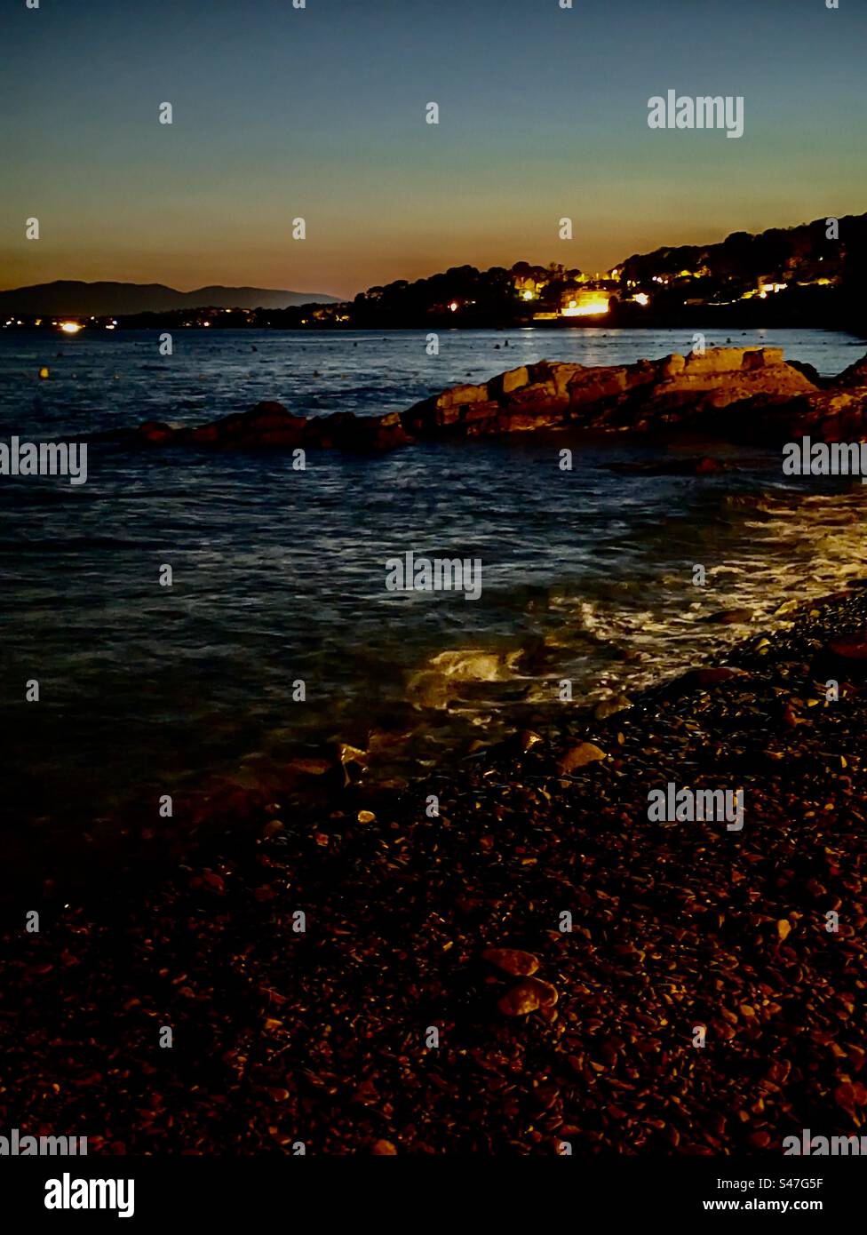Saint Raphael agay Ile dor plage du debarquement landing beach Second ...