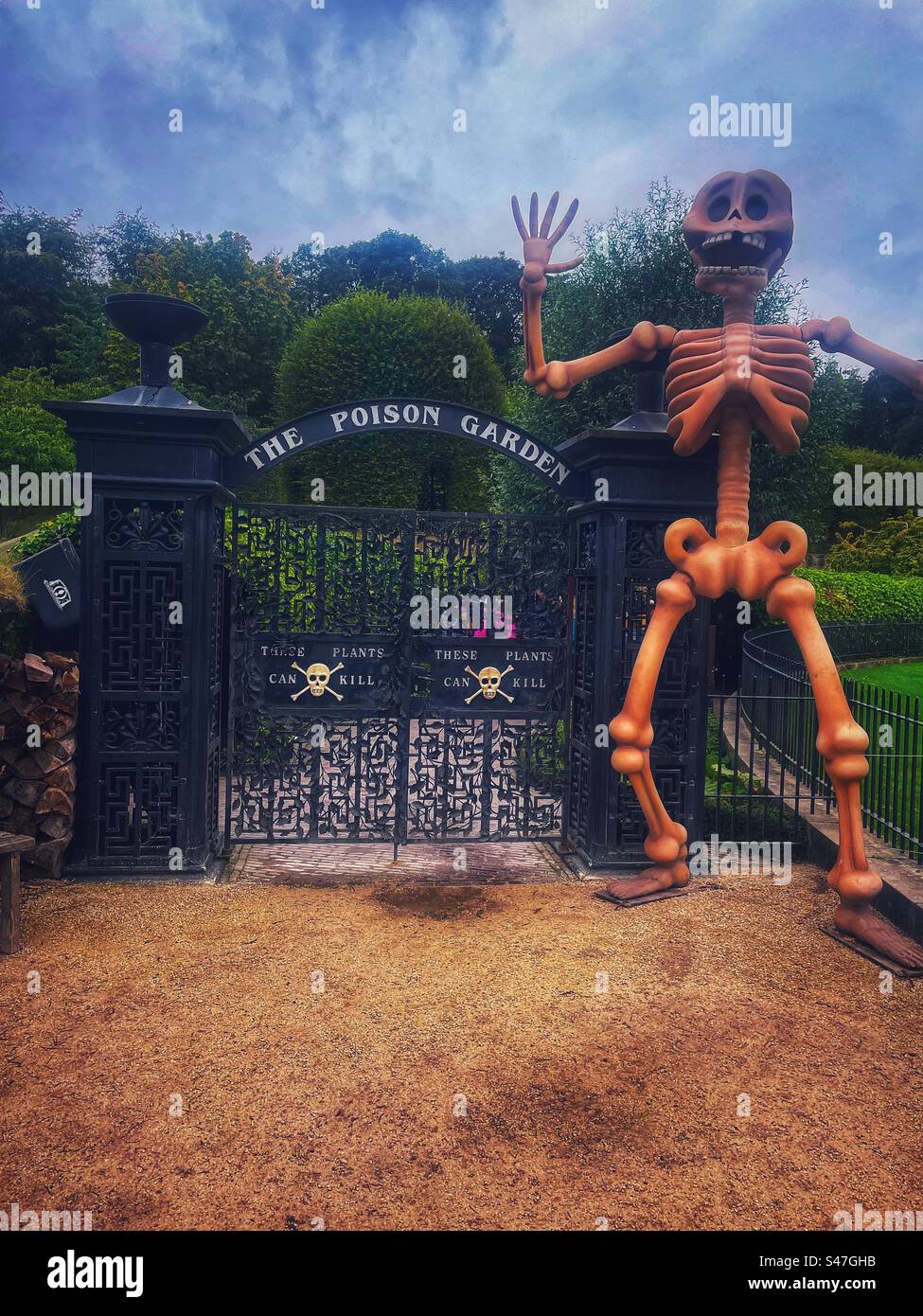 Alnwick poison garden hi-res stock photography and images - Alamy