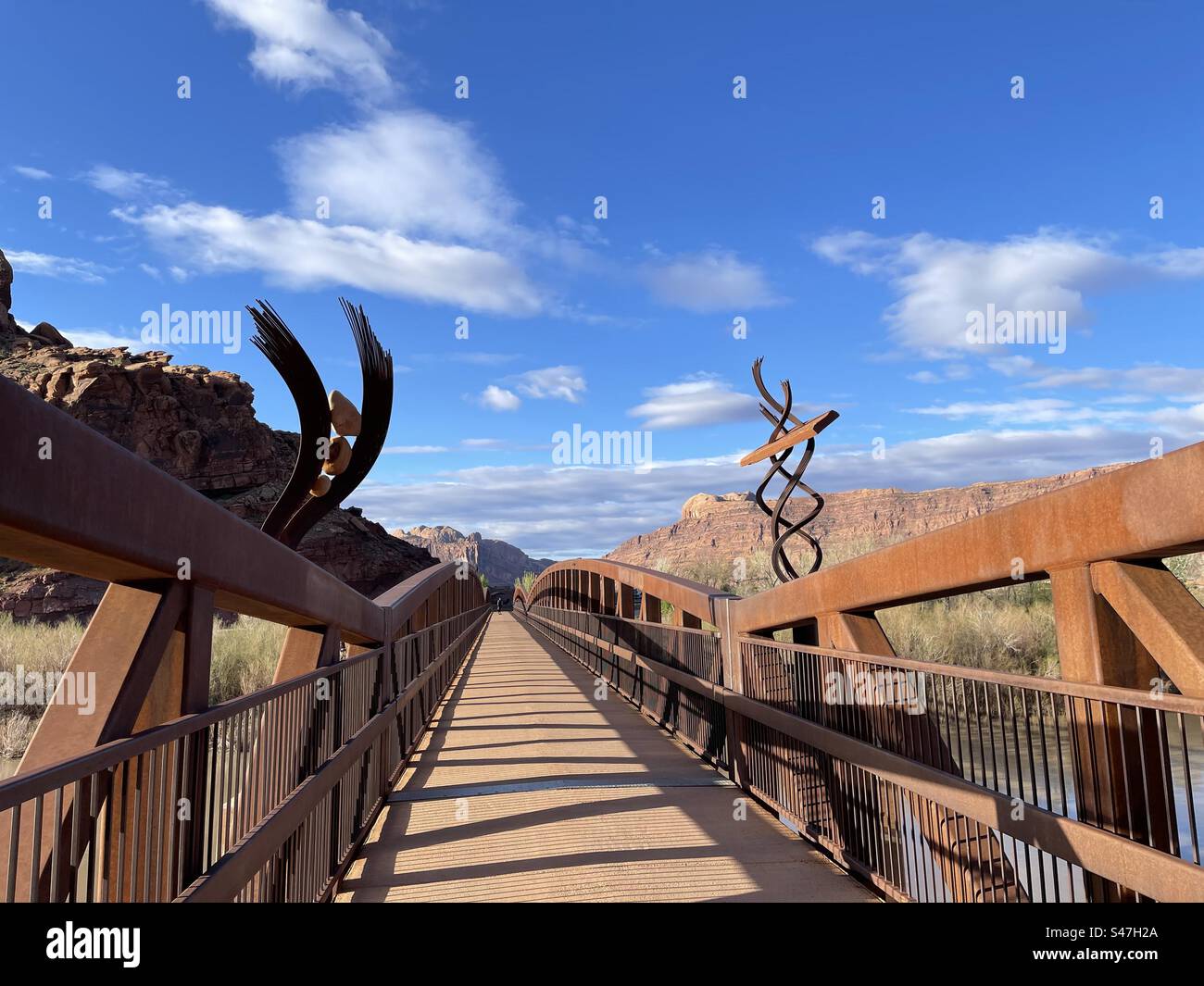 Moab bridge hi-res stock photography and images - Alamy