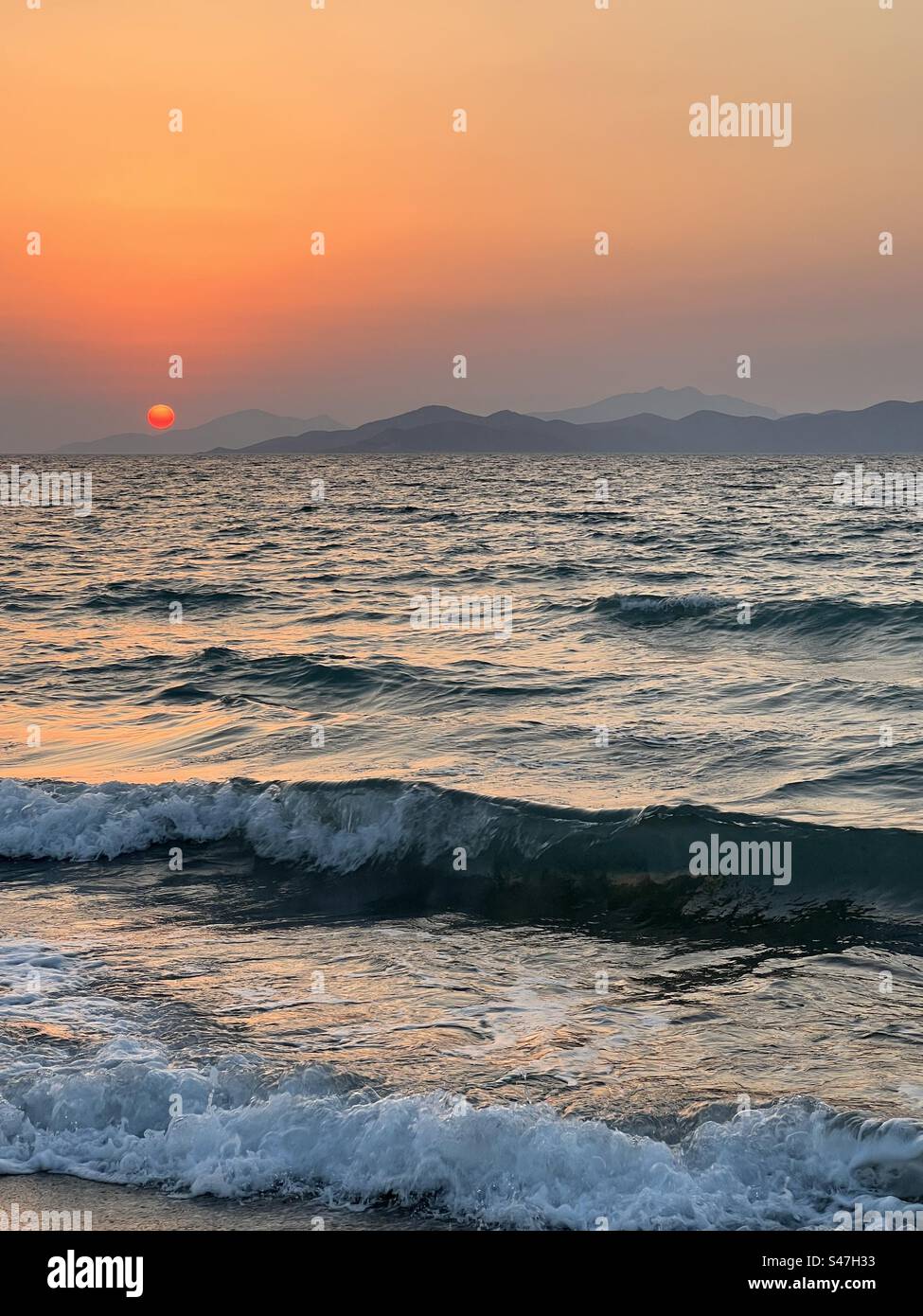 Kos sunset greece smartphone stock photos and images - Alamy