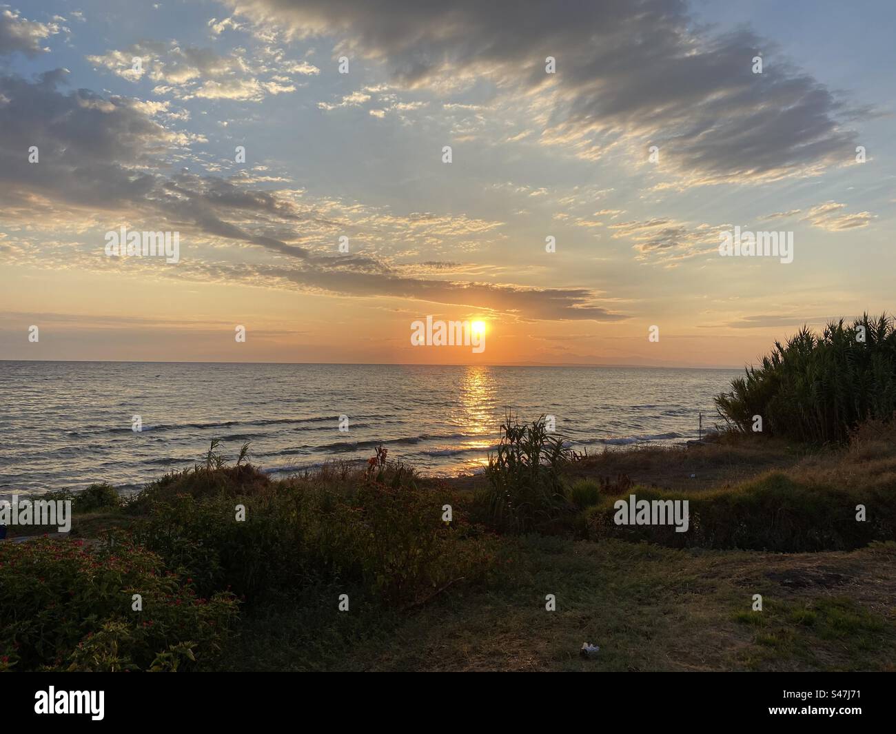 Greek sunrise hi-res stock photography and images - Alamy