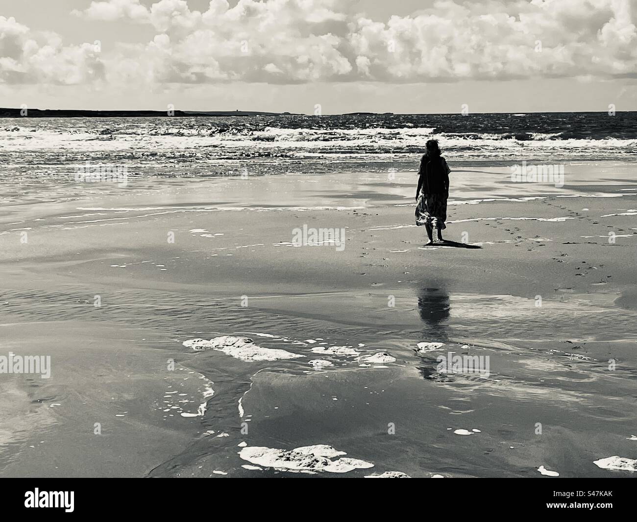 On The Beach, Spanish Point, Ireland Stock Photo - Alamy