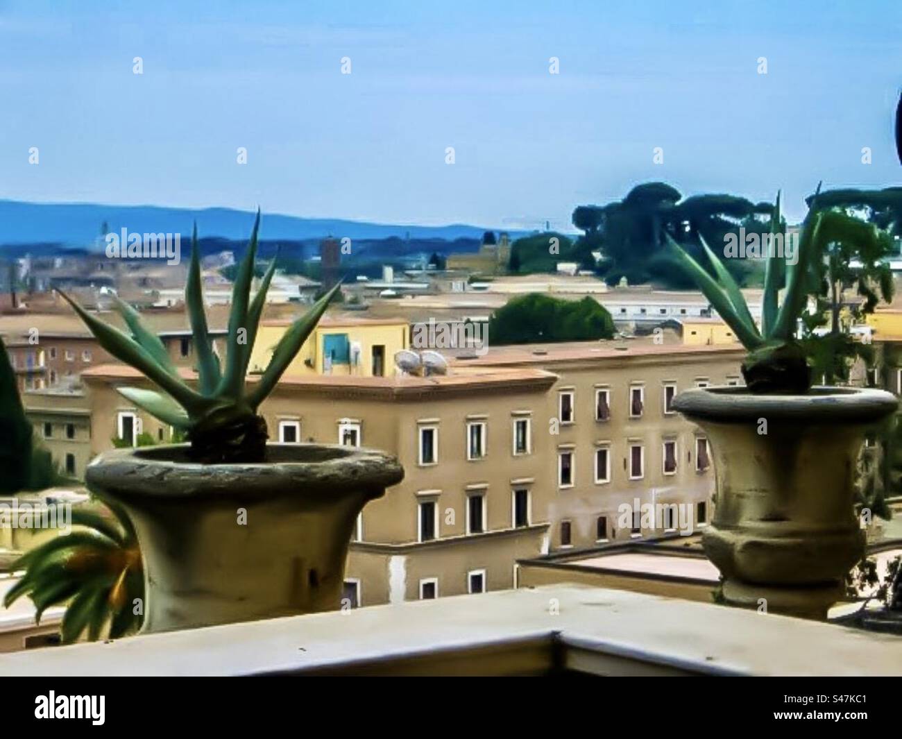 Balcony view hi-res stock photography and images - Alamy