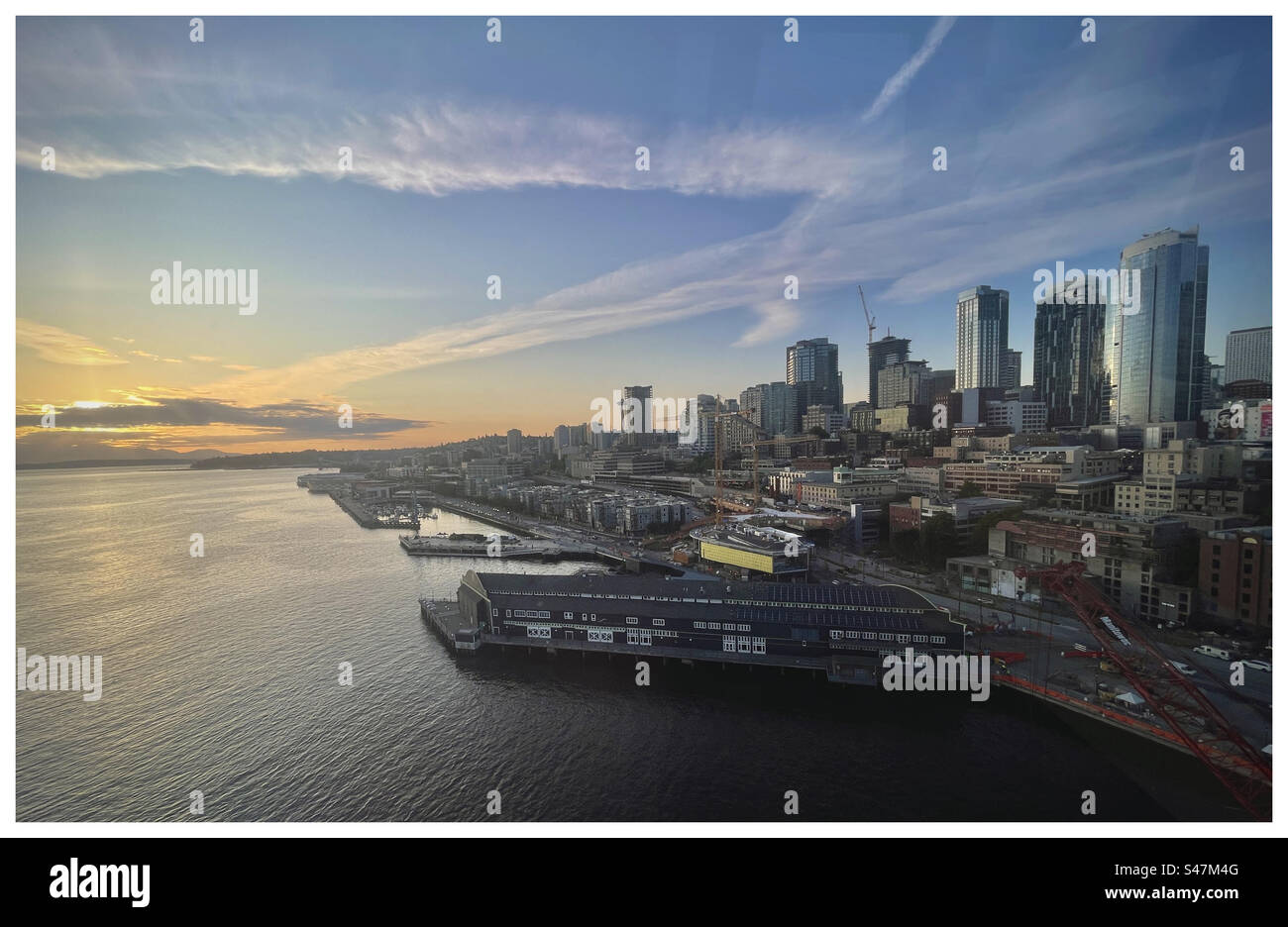 Seattle sunset hi-res stock photography and images - Alamy