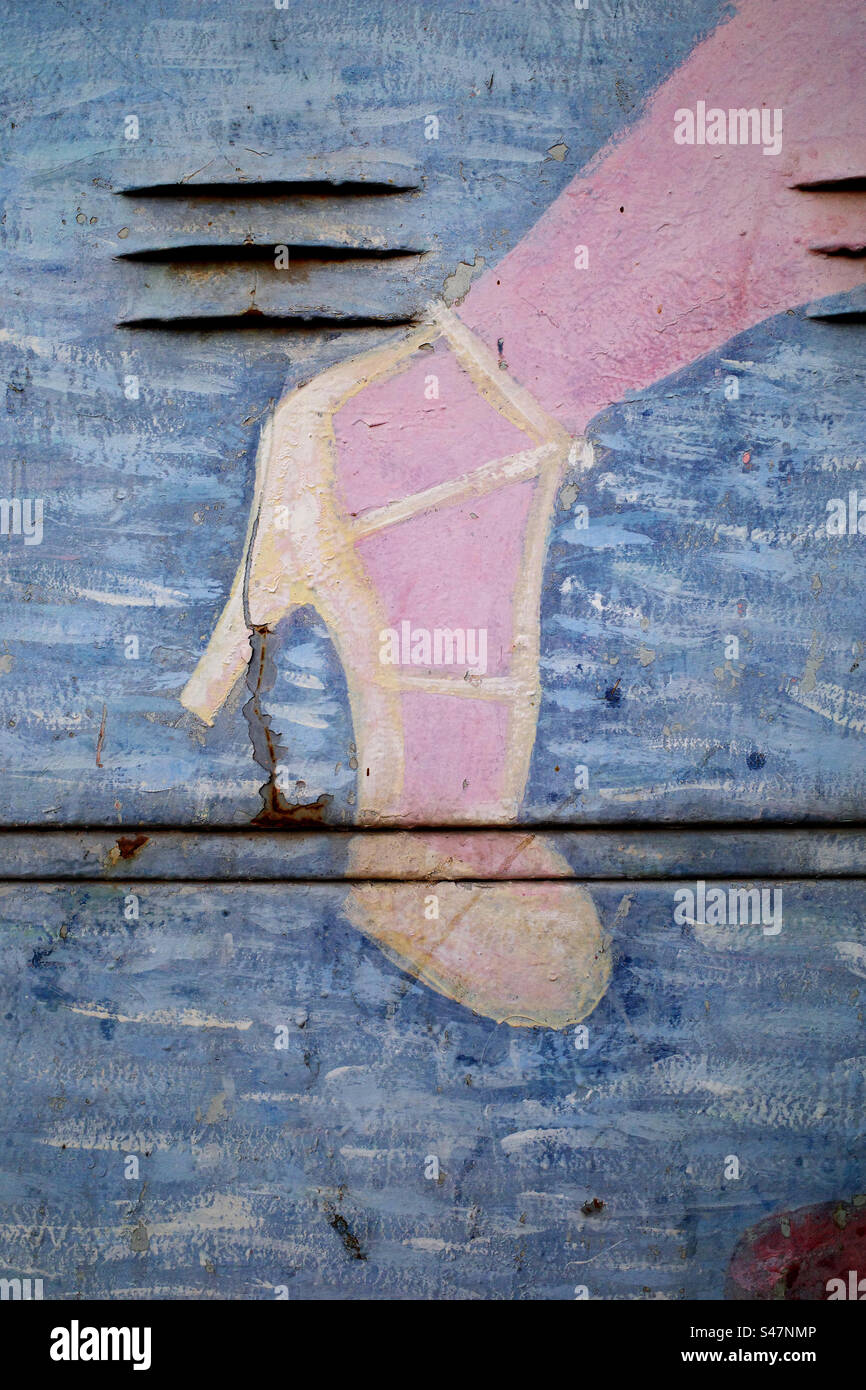 Detail of a graffiti hi-res stock photography and images - Alamy