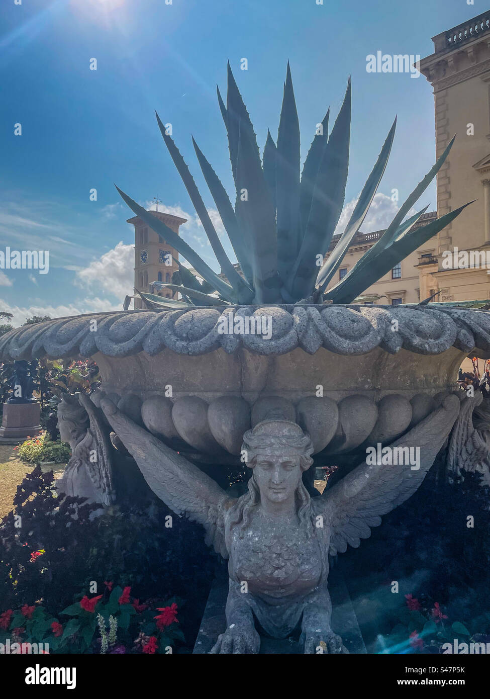 Osborne house garden hi-res stock photography and images - Alamy