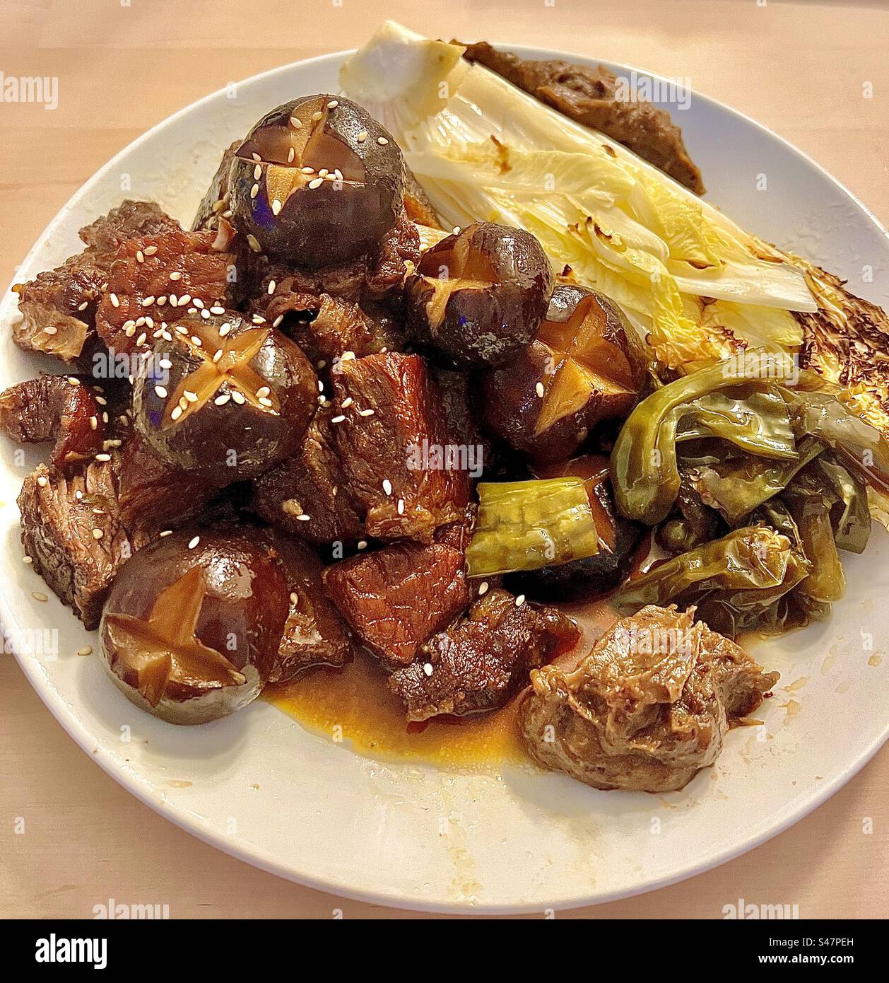 Korean braised beef hi-res stock photography and images - Alamy