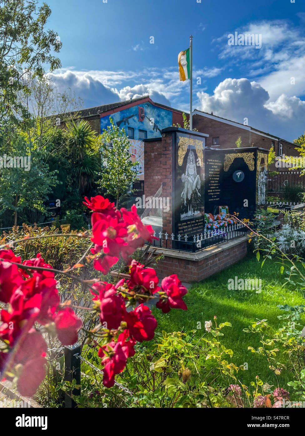 Garden of remembrance, Falls road, Belfast Stock Photo - Alamy