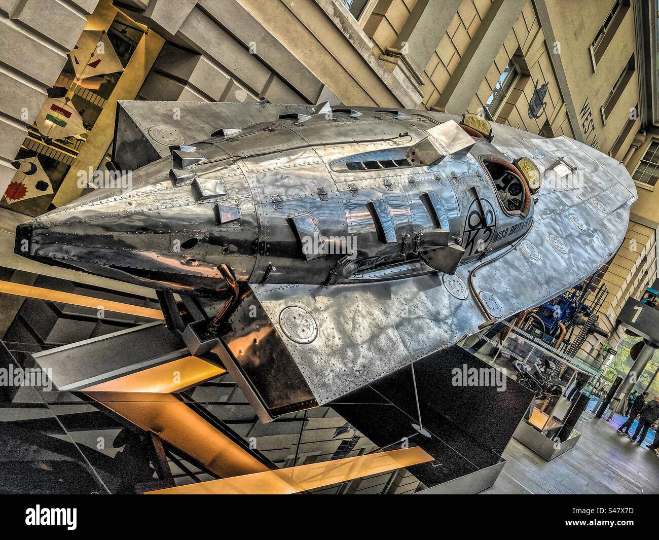 Miss Britain III, the first speed boat to exceed 100mph on salt water ...