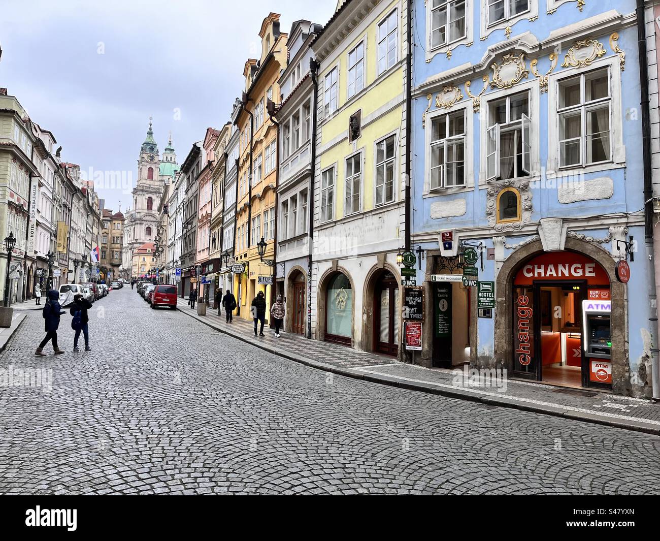 Prague streets hi-res stock photography and images - Alamy