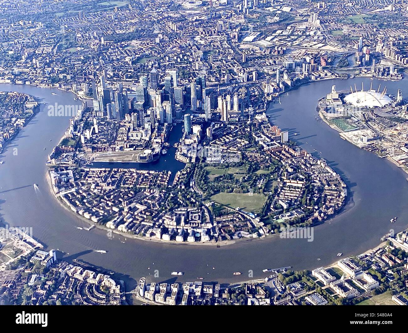 Aerial view of central london hi-res stock photography and images - Alamy