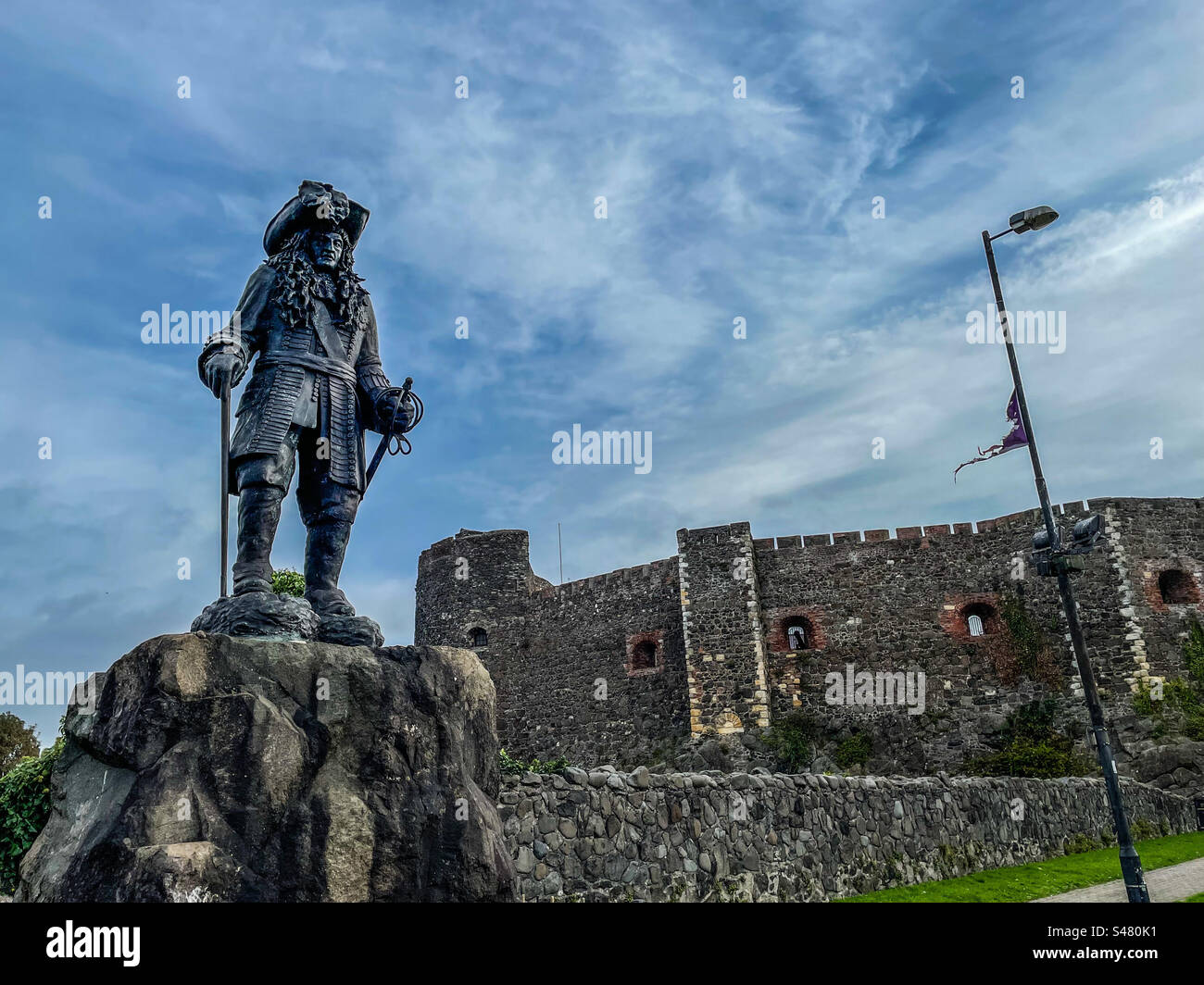 Carrickfergus castle, Northern Ireland Stock Photo - Alamy