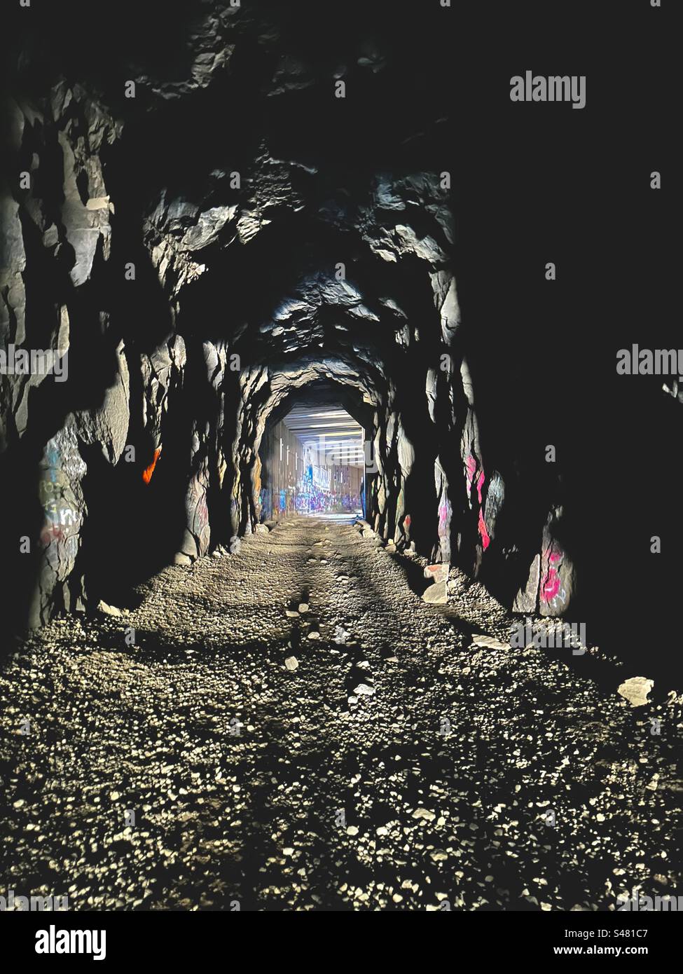 Donner pass railroad tunnels hi-res stock photography and images - Alamy