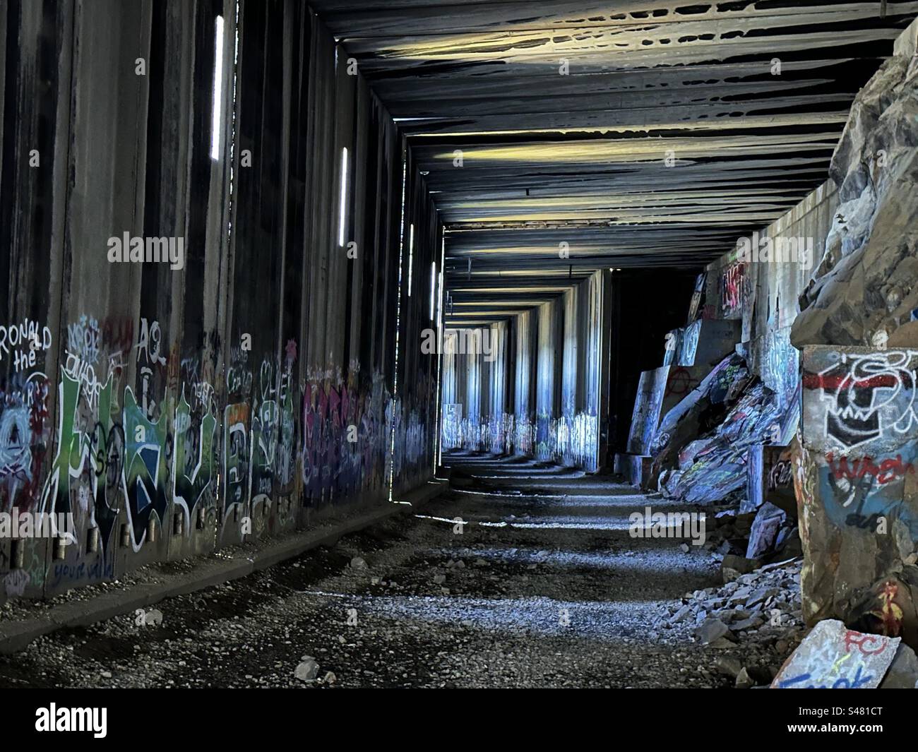 A Series Of Tunnels And Snowsheds Constructed By Chinese Immigrant Laborers In The 1860s Was