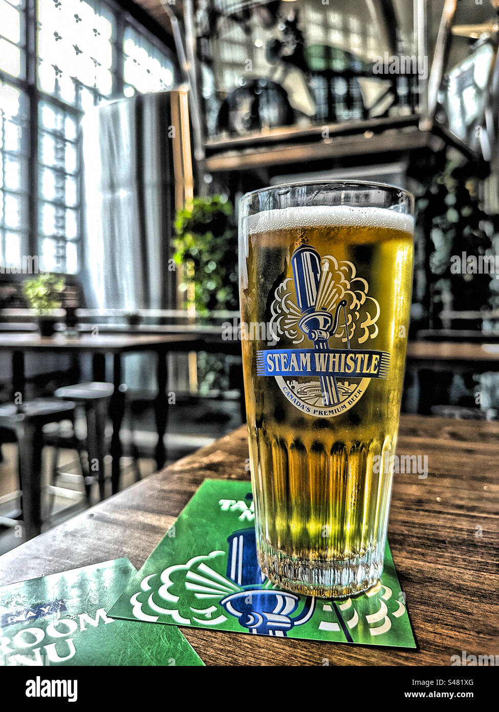 Steam Whistle Toronto Stock Photo - Alamy