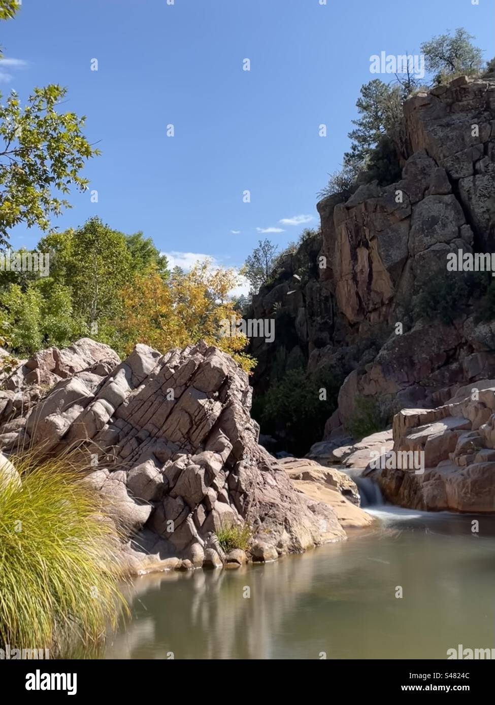 Water wheel falls payson arizona hi-res stock photography and images ...