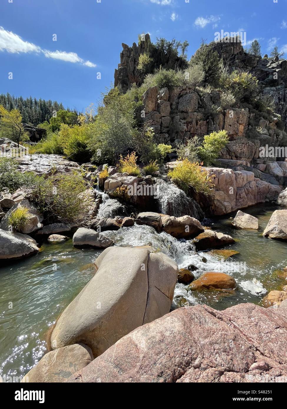 Water wheel falls payson arizona hi-res stock photography and images ...