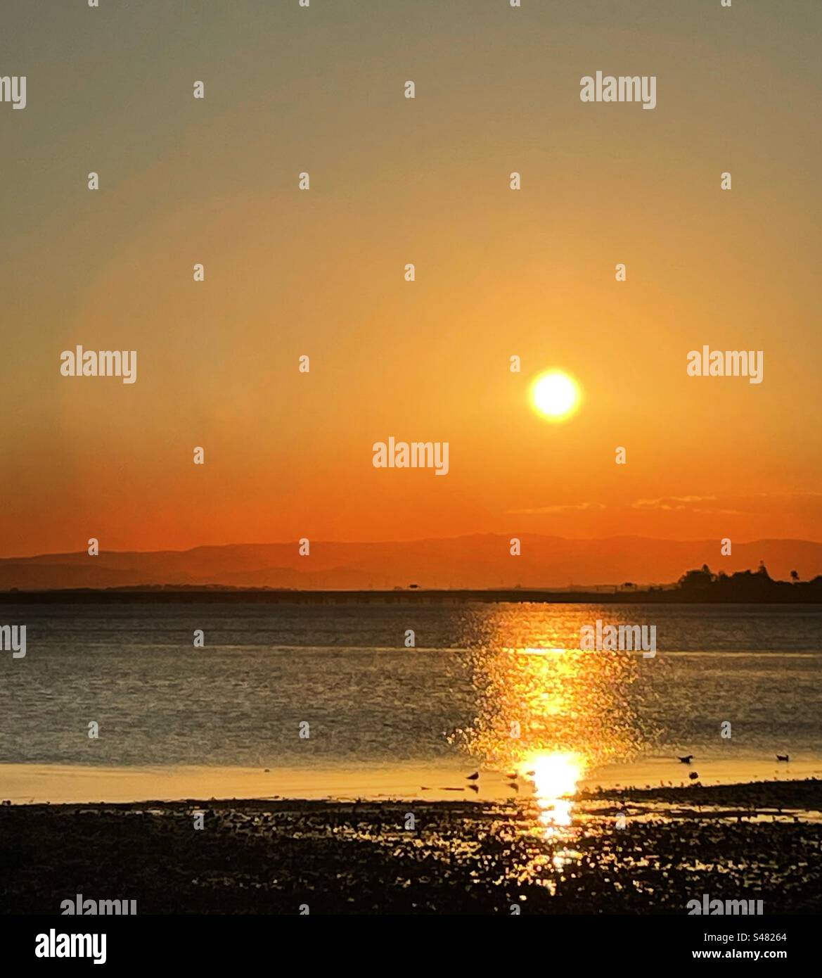 Vivid sunset reflection hi-res stock photography and images - Alamy