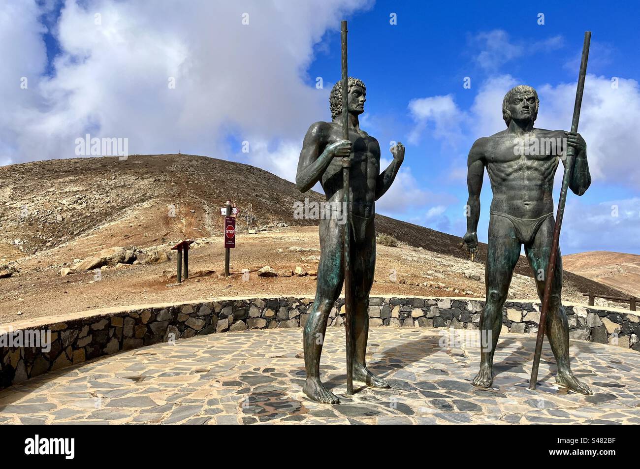 Mirador de Guise Y Ayose. Fuerteventura Stock Photo - Alamy
