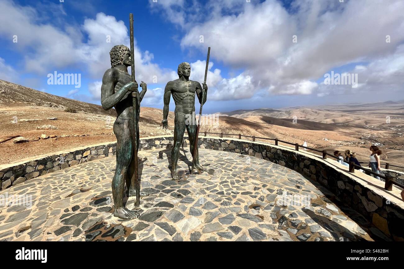 Mirador de Guise Y Ayose. Fuerteventura Stock Photo - Alamy
