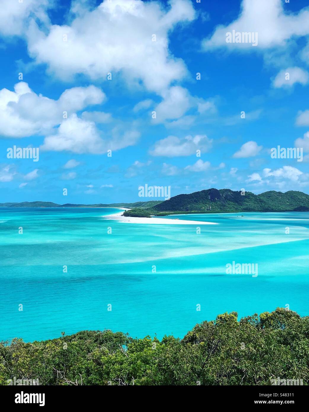 Hill Inlet lookout Stock Photo - Alamy