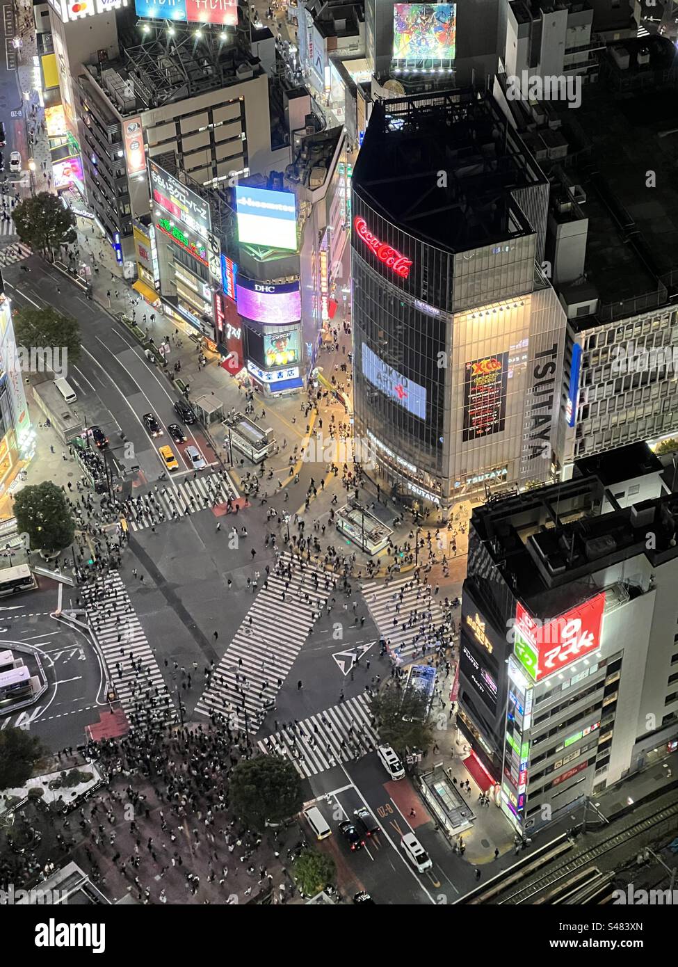 Shibuya night view hi-res stock photography and images - Alamy
