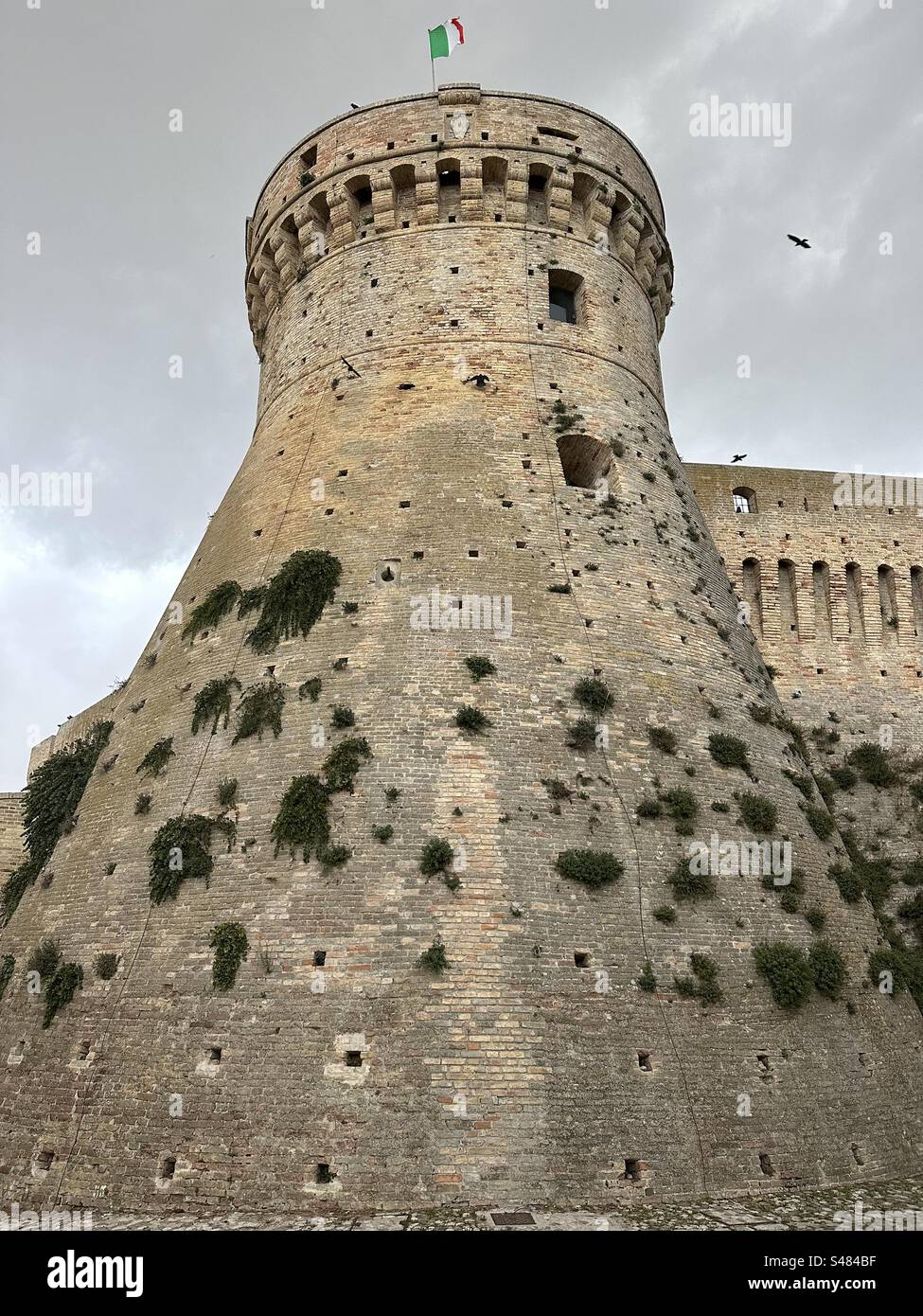 Fortress of Acquaviva Picena, Marche region, Italy Stock Photo - Alamy