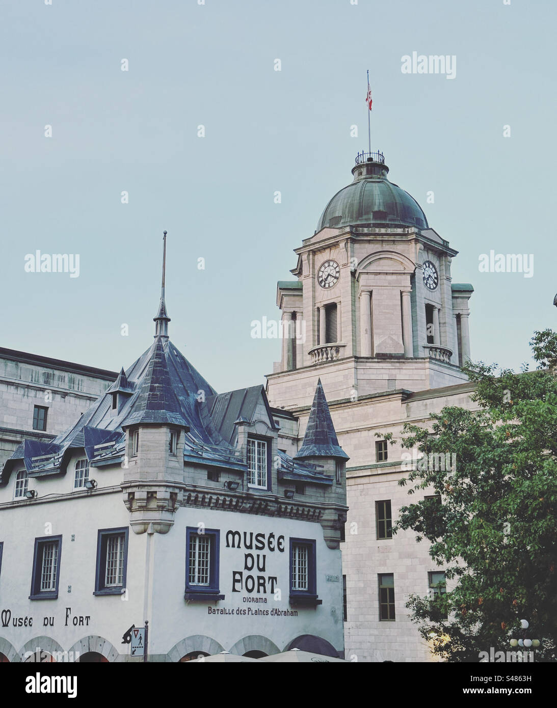 September, 2023, Musée du fort, Historic District of Old Quebec, Quebec ...