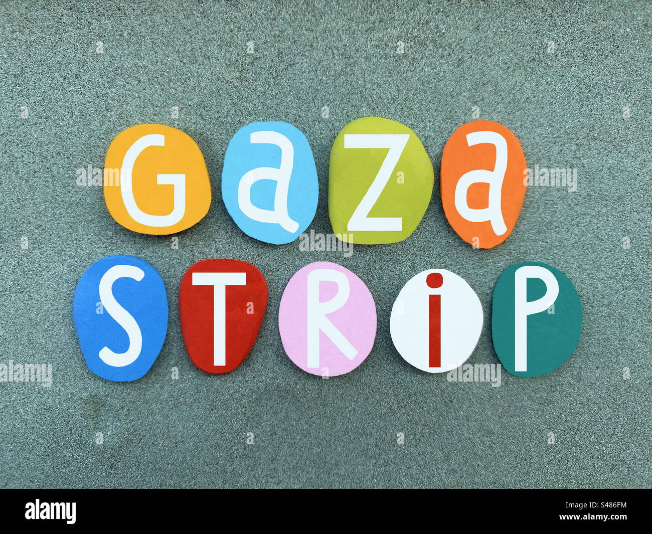 Gaza Strip, a Palestinian exclave on the eastern coast of the ...