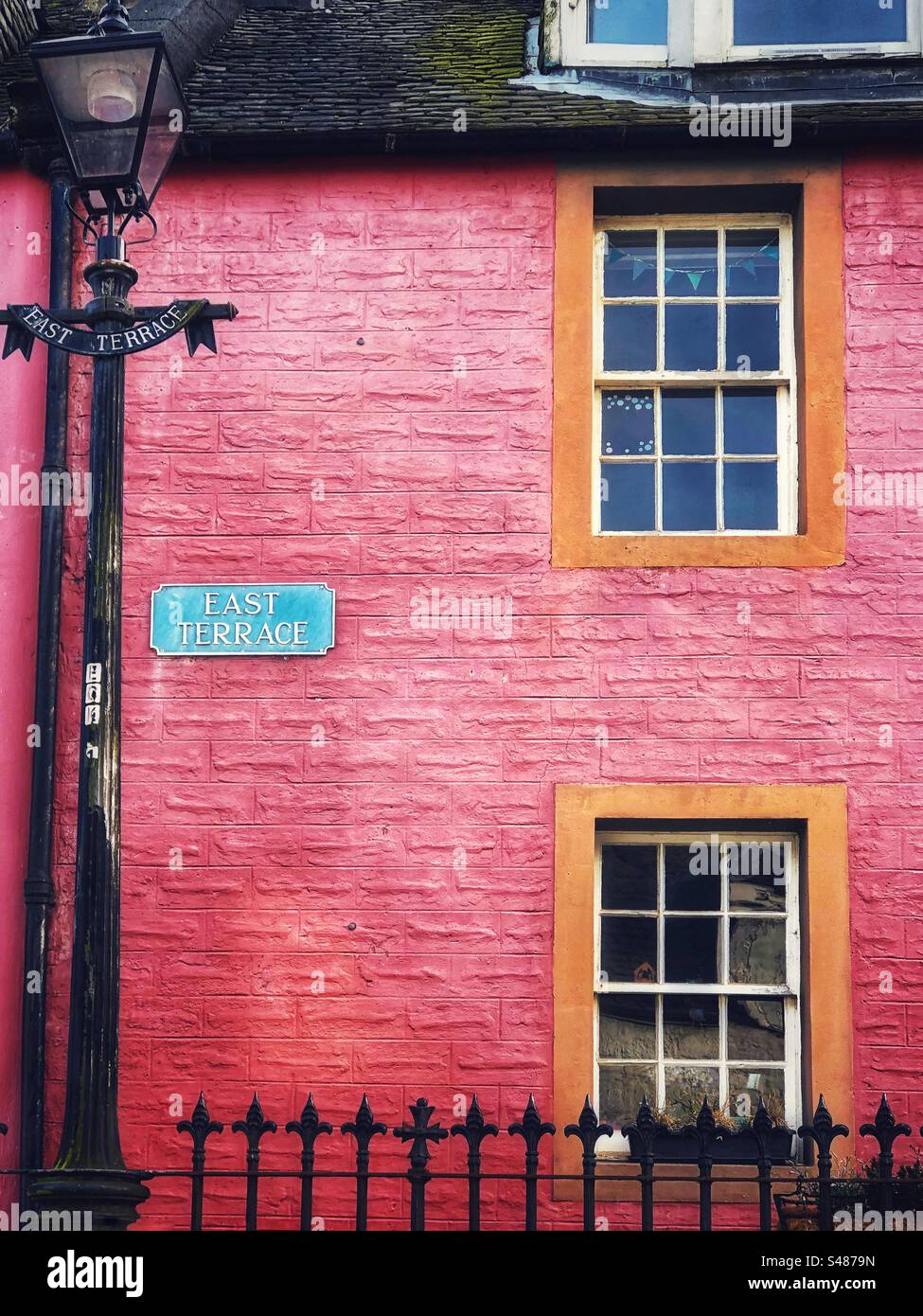 South Queensferry East Terrace, High Street, Scotland Stock Photo - Alamy