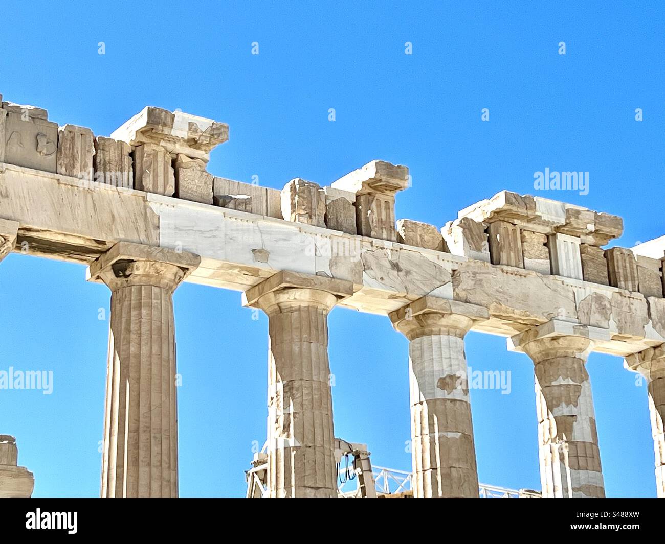 Acropolis ruins, Athens Stock Photo - Alamy