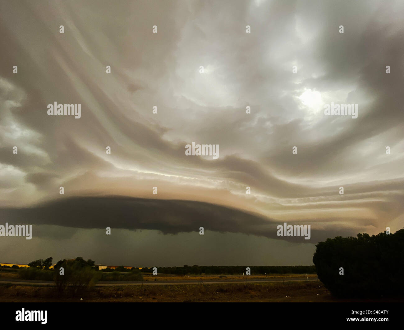 Amazing storm clouds Stock Photo - Alamy
