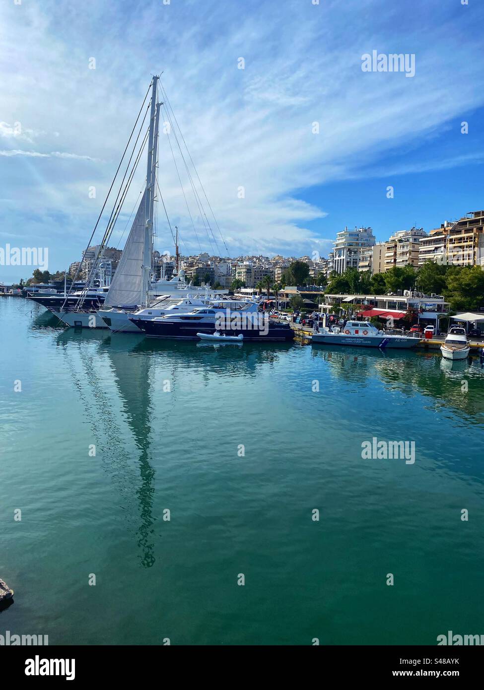 Athens harbour hi-res stock photography and images - Alamy