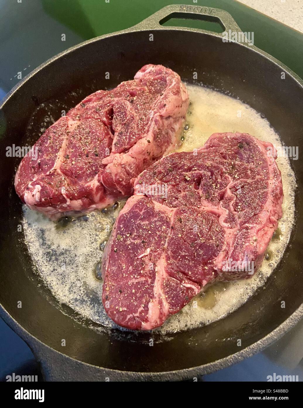 Beef steak recipe hi-res stock photography and images - Alamy