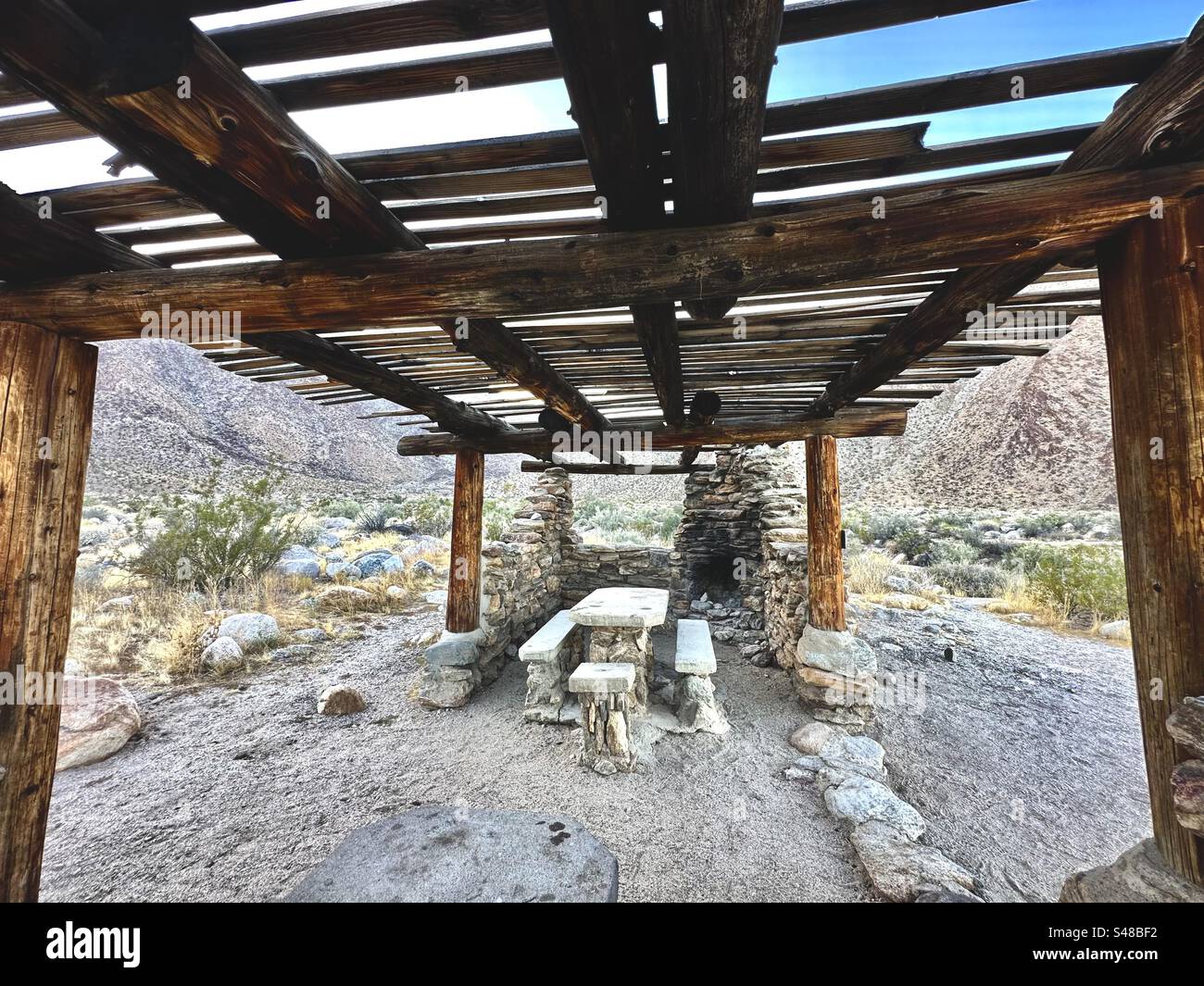 Several ramadas built in the 1930s under the WPA are still in use at ...