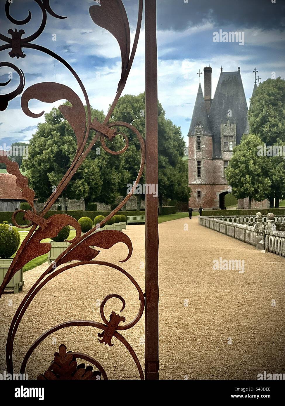 Carrouges castle hi-res stock photography and images - Alamy