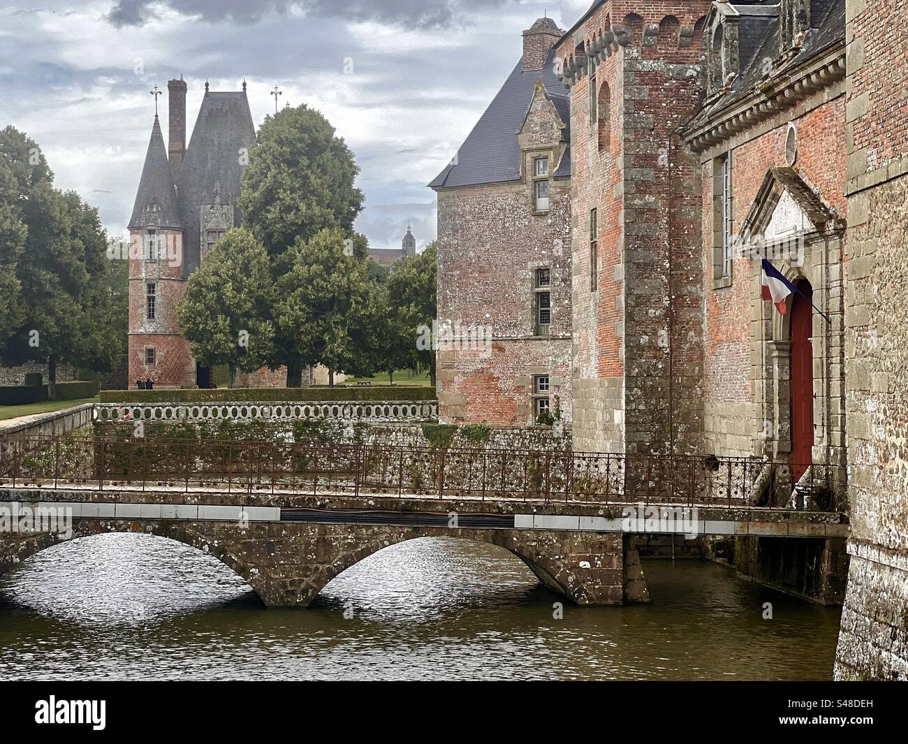 Carrouges castle hi-res stock photography and images - Alamy