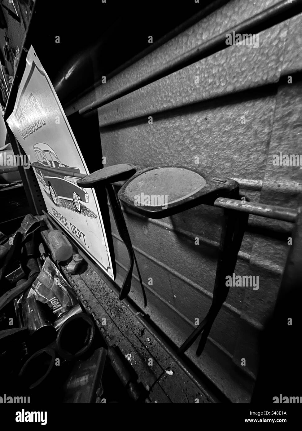 An abandoned tool hi-res stock photography and images - Alamy