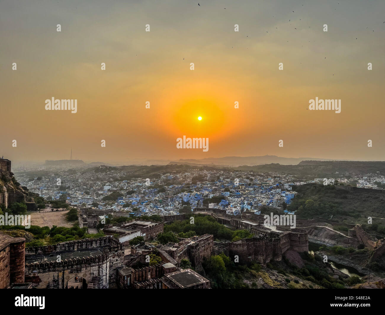 Sunset jodhpur hi-res stock photography and images - Alamy