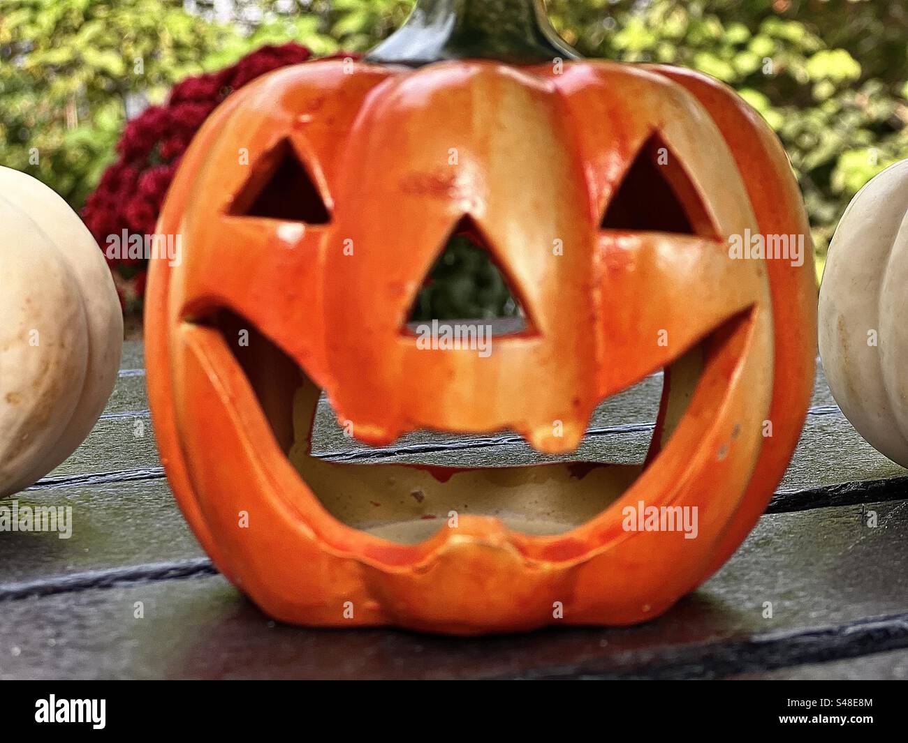 Triangle pumpkin eyes hi-res stock photography and images - Alamy
