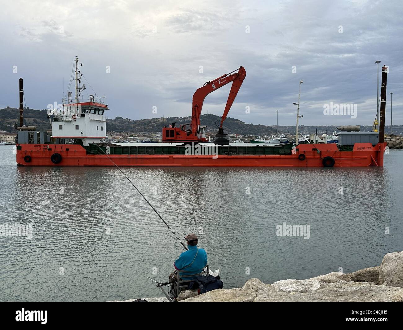 Dredging sea hi-res stock photography and images - Alamy