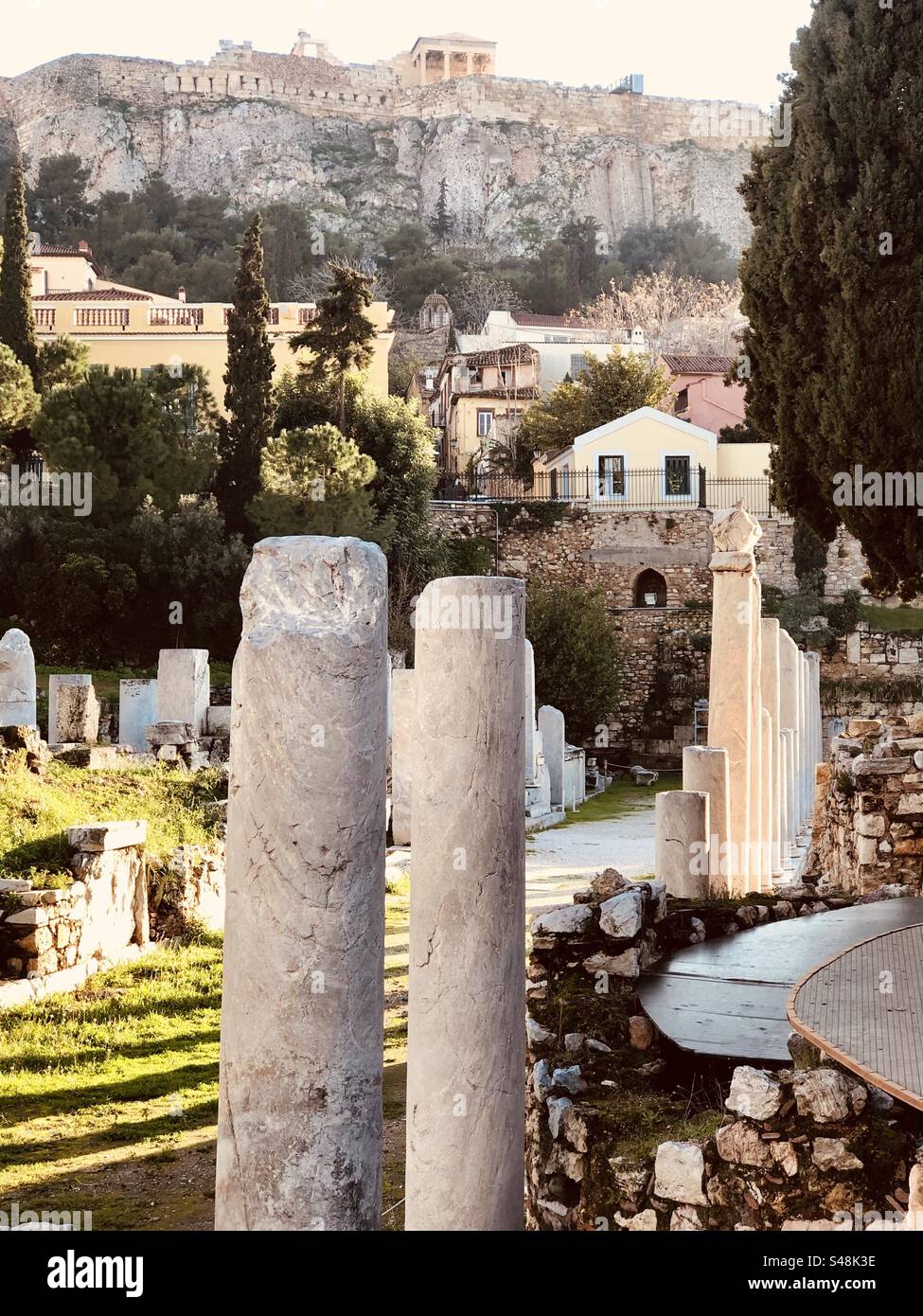 Roman acropolis hi-res stock photography and images - Alamy