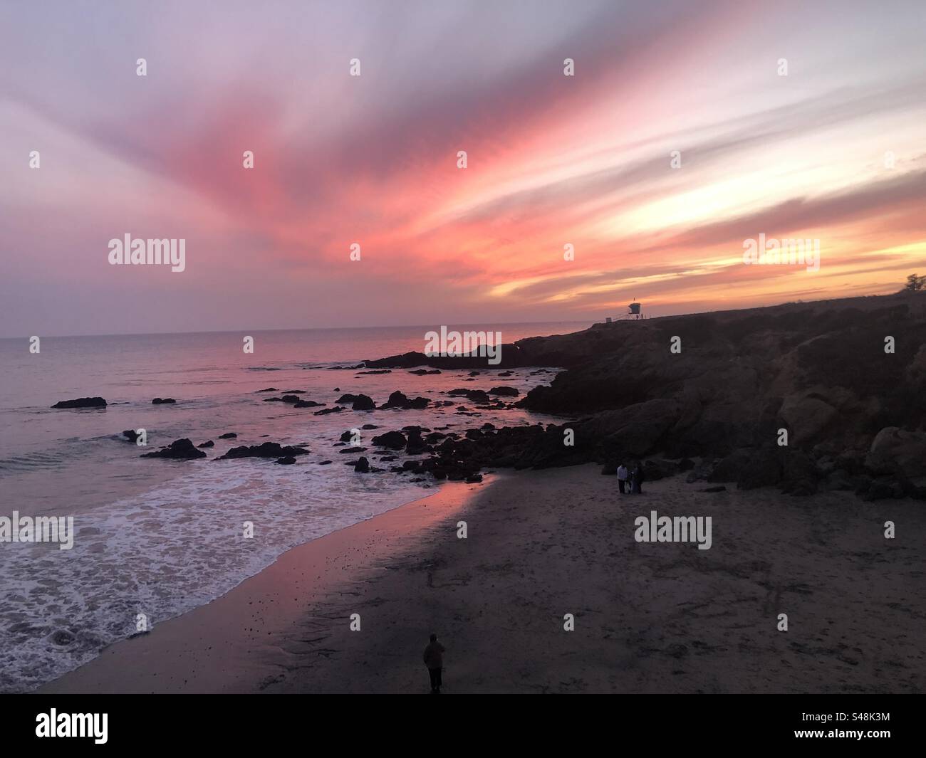 Sunset at big sur hi-res stock photography and images - Alamy